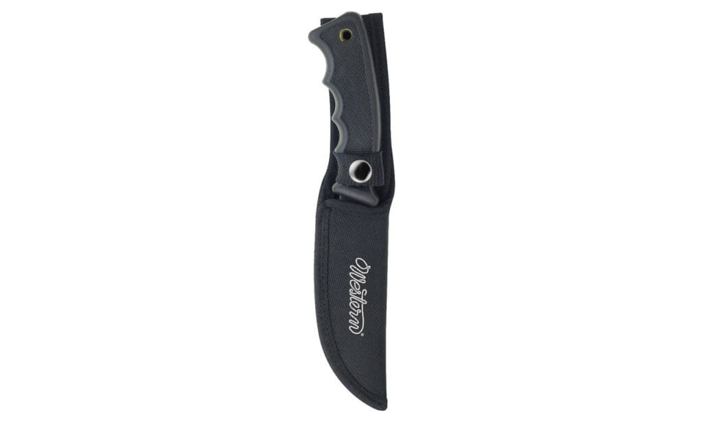 Western Rubber Handled Fixed Blade Knife | Camillus