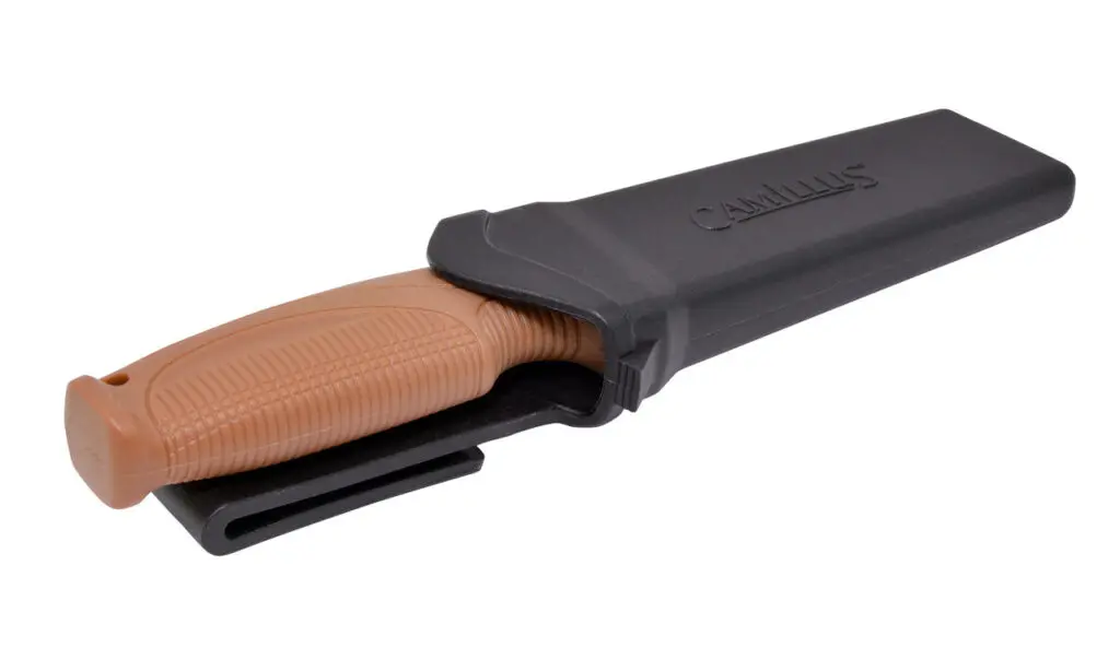 Camillus Swedge Brown 8.75" Fixed Blade Knife | Camillus